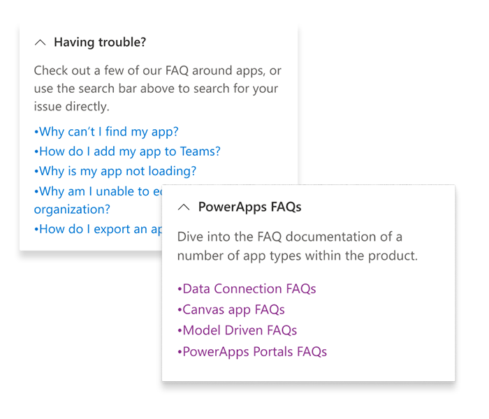 Microsoft Help Panes