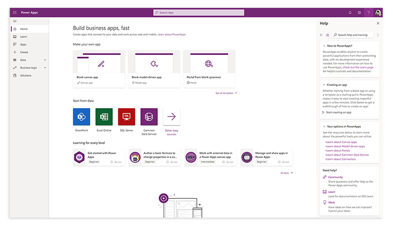 Microsoft Help Panes